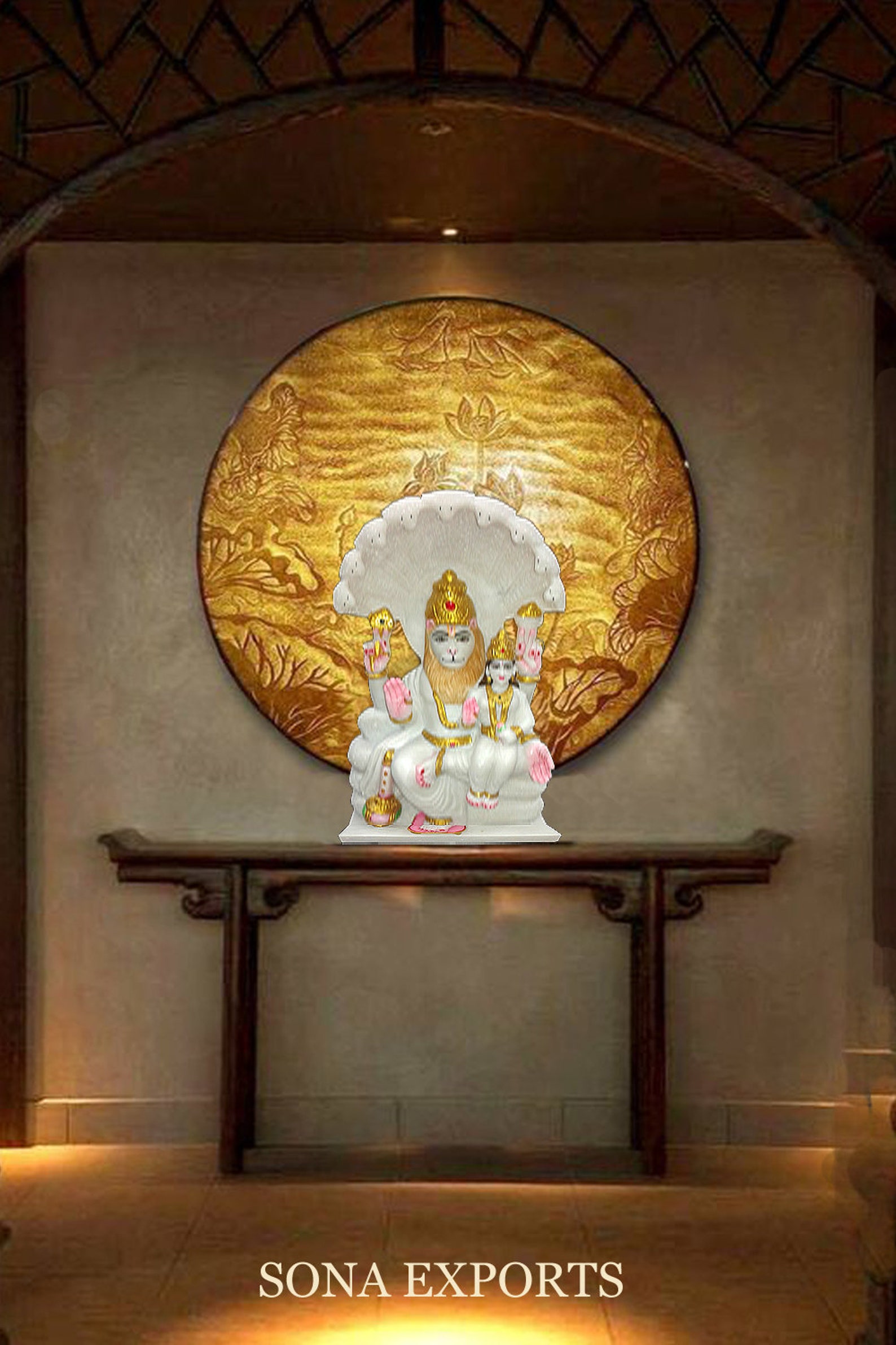 Marble Narasimha Statue Narshingh Moorti Narshing Dev Idols - Etsy