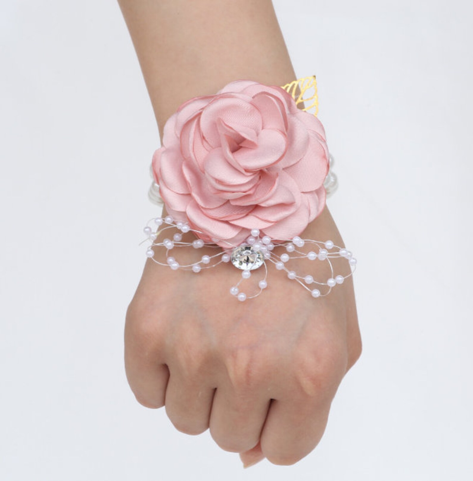Floral Wrist Corsage Flower Wedding Corsage Bridesmaids - Etsy