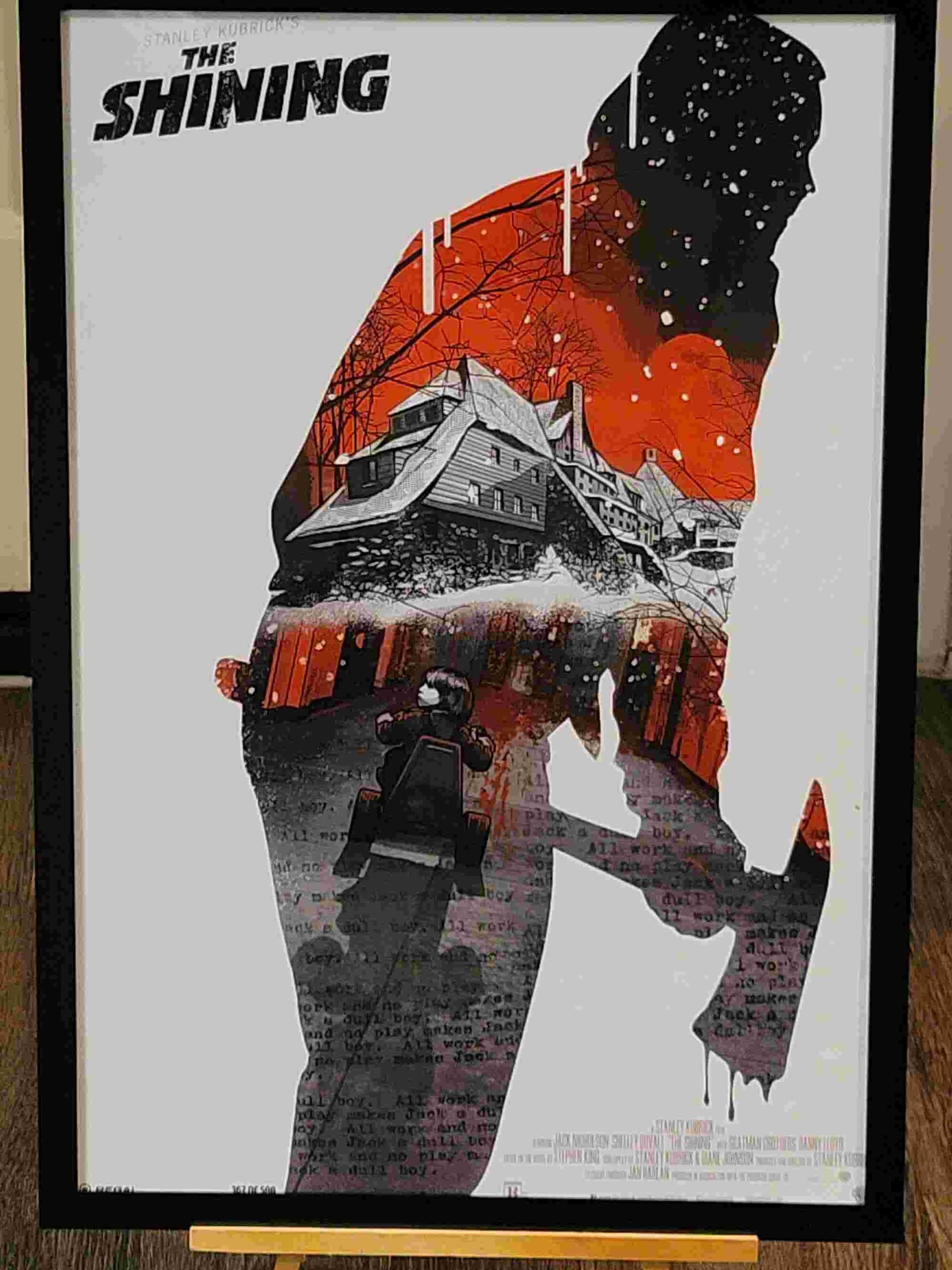 The Shining 13"x19" Framed Movie Poster - Etsy