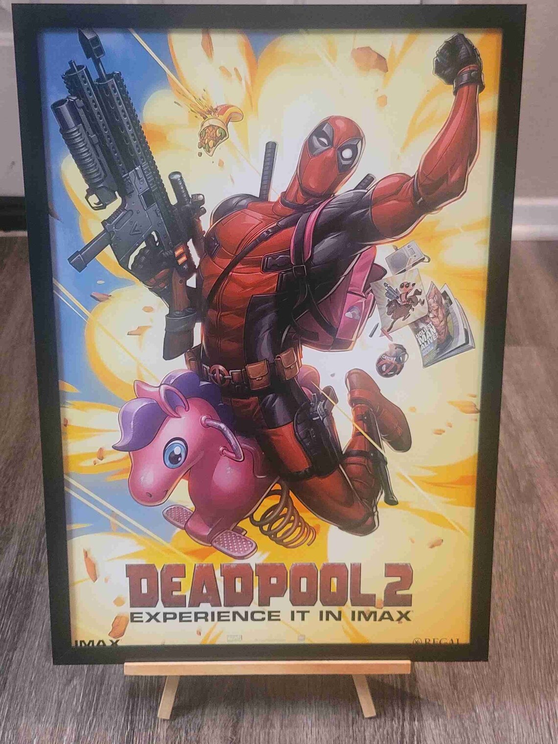 Deadpool 2 13"x19" Framed Movie Poster - Etsy