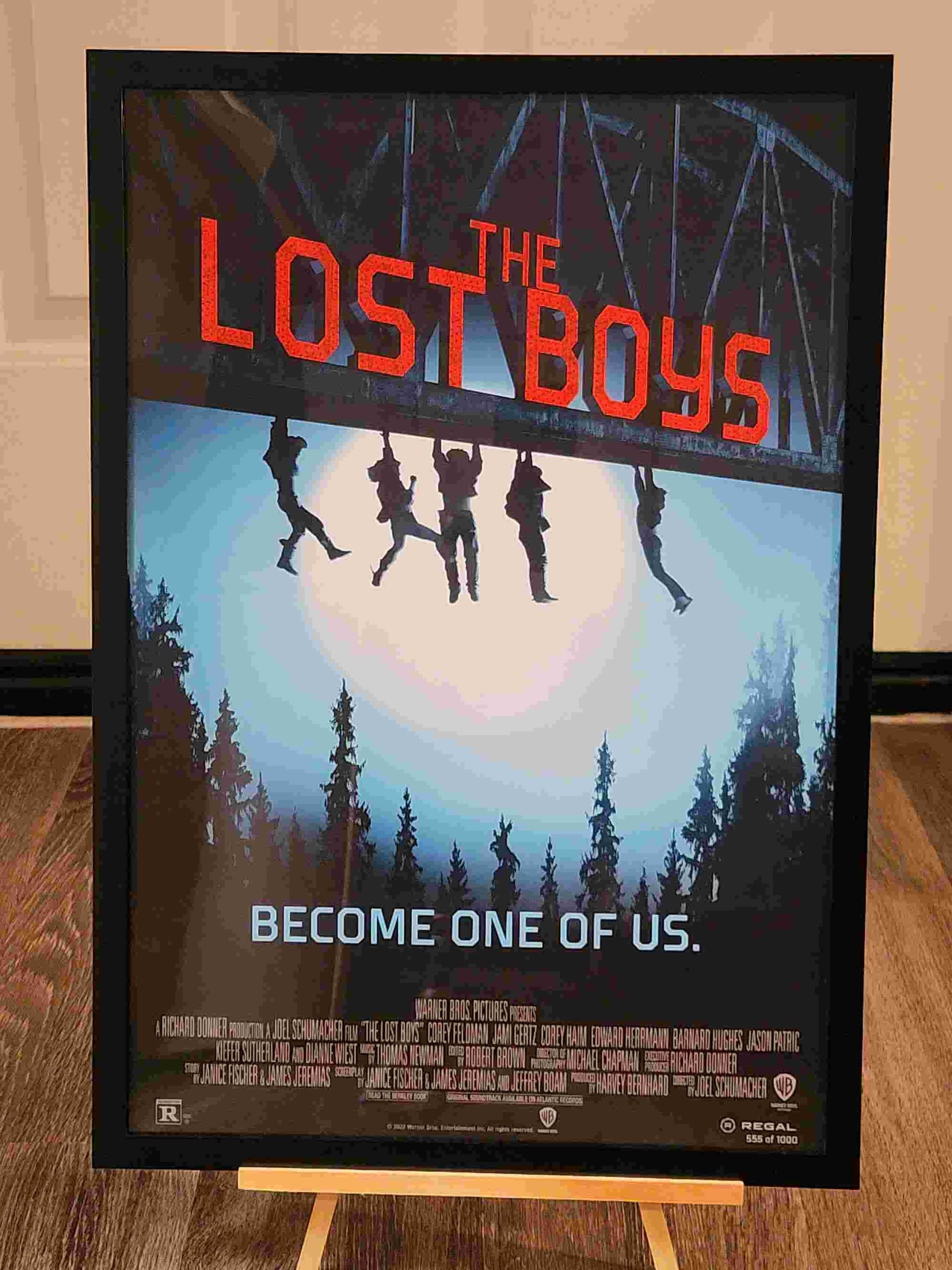 The Lost Boys 13"x19" Framed Movie Poster - Etsy