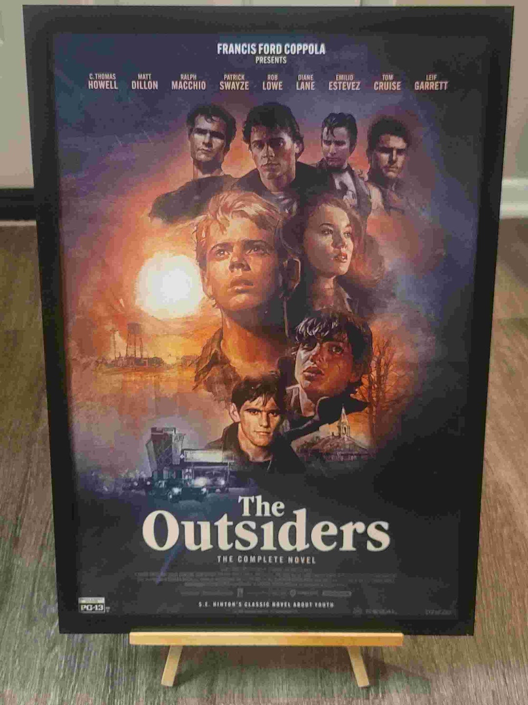 The Outsiders 13"x19" Framed Movie Poster - Etsy