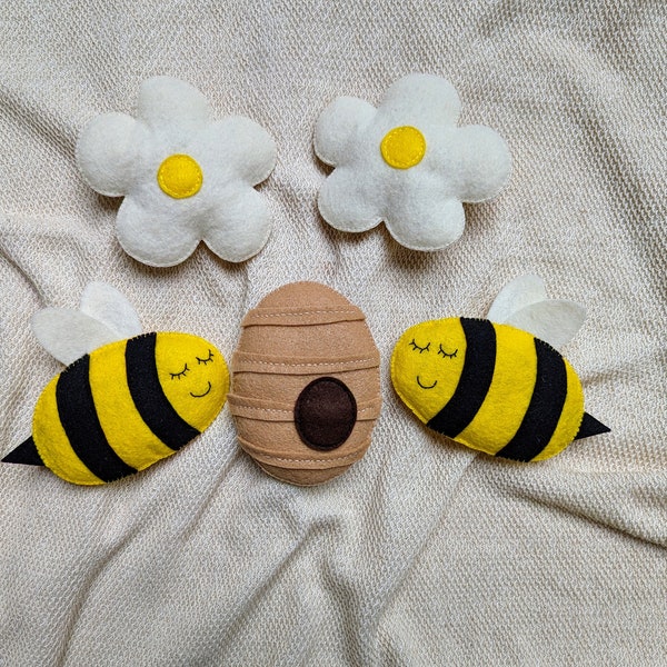 Felt Bee - Etsy
