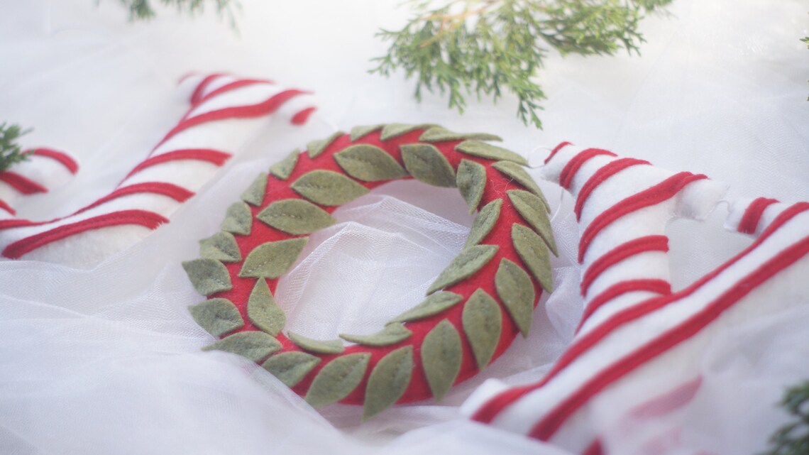 Christmas Joy Garland/christmas Banner - Etsy