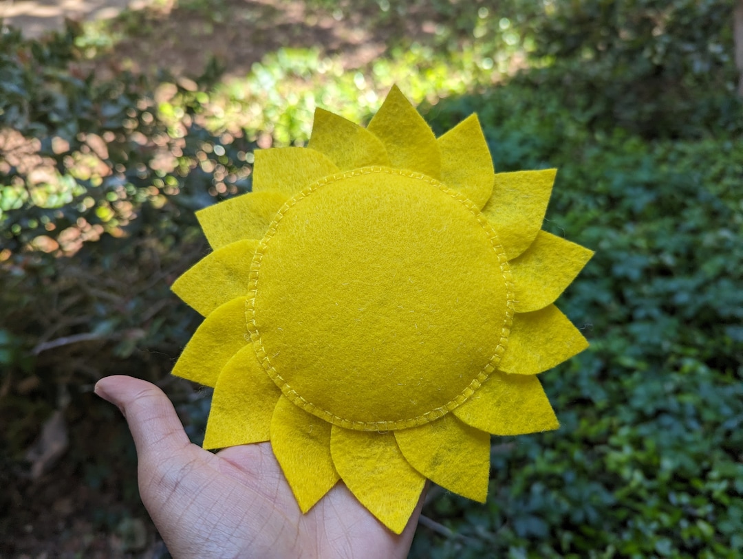 Handmade Felt Sun Nursery Ornament | You Are My Sunshine Kids Bedroom ...