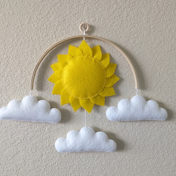 Felt Sun - Etsy