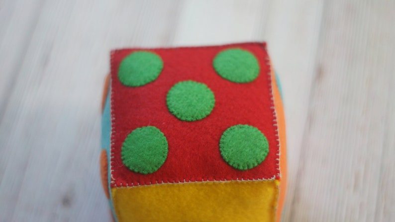 Soft Dice/felt Cube/dice/d6 Plush Game Dice - Etsy