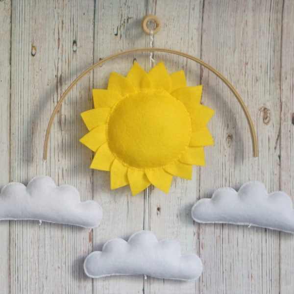Felt Sun - Etsy