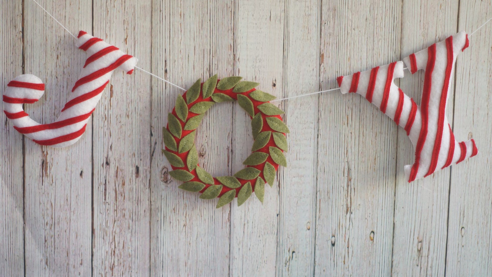 Christmas Joy Garland/christmas Banner - Etsy