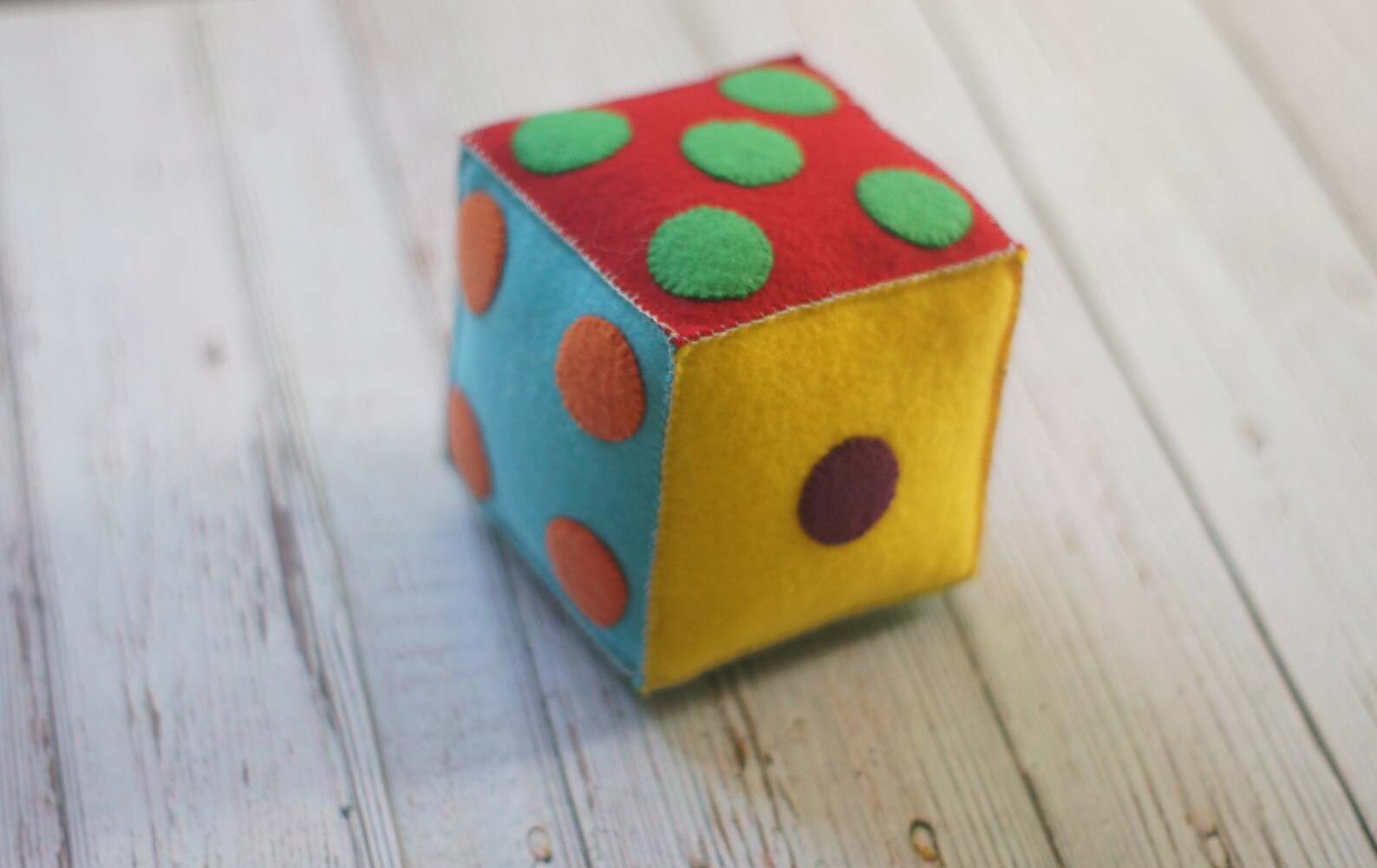 Soft Dice/felt Cube/dice/d6 Plush Game Dice - Etsy