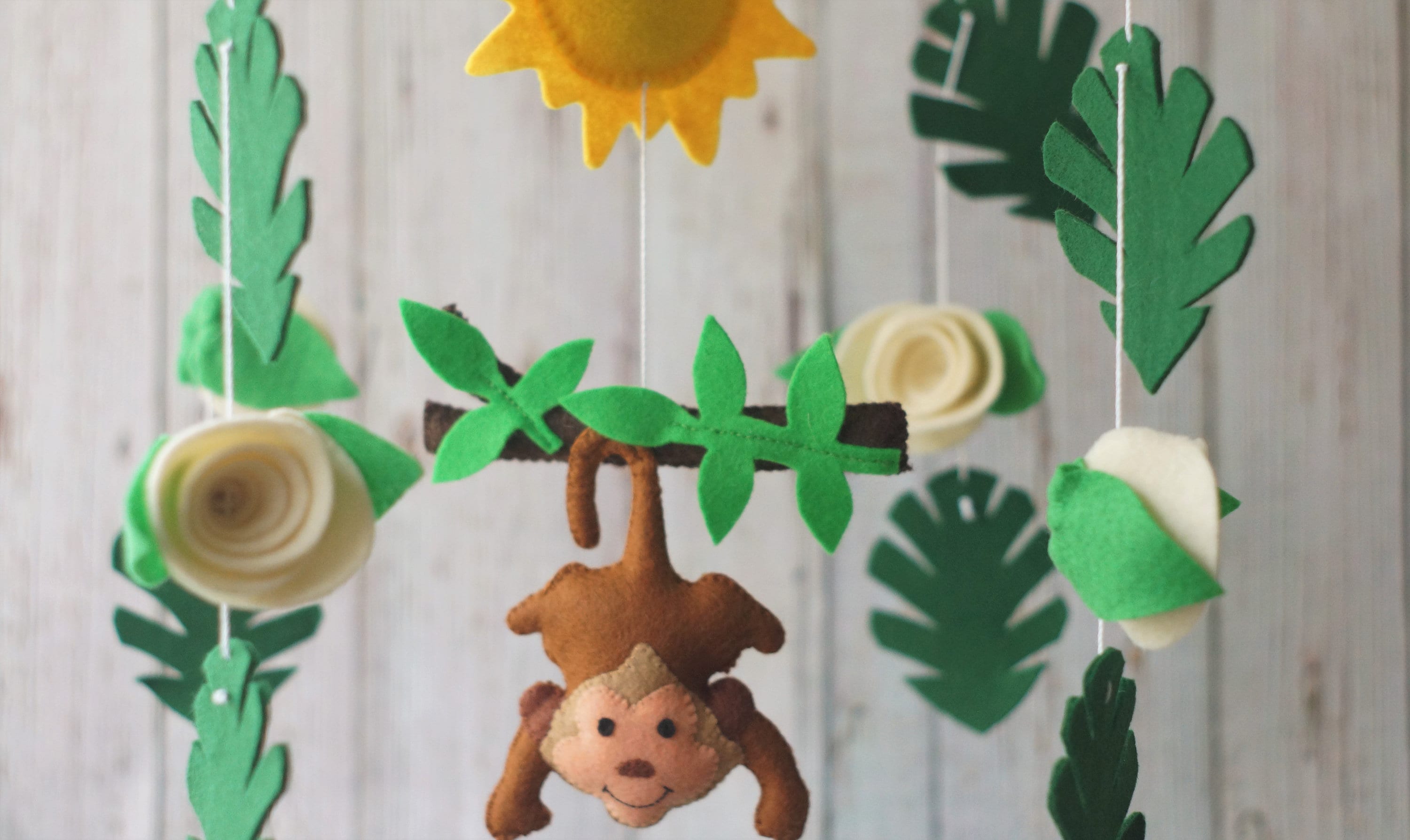 Monkey mobile/Jungle mobile/Monkey baby mobile | Etsy