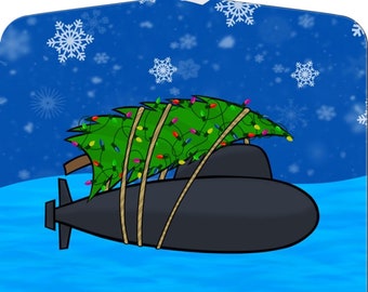 Submarine ornament | Etsy