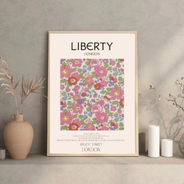 Liberty Print Floral - Etsy