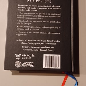 Old-school Essentials Advanced Fantasy Referee's Tome - Etsy