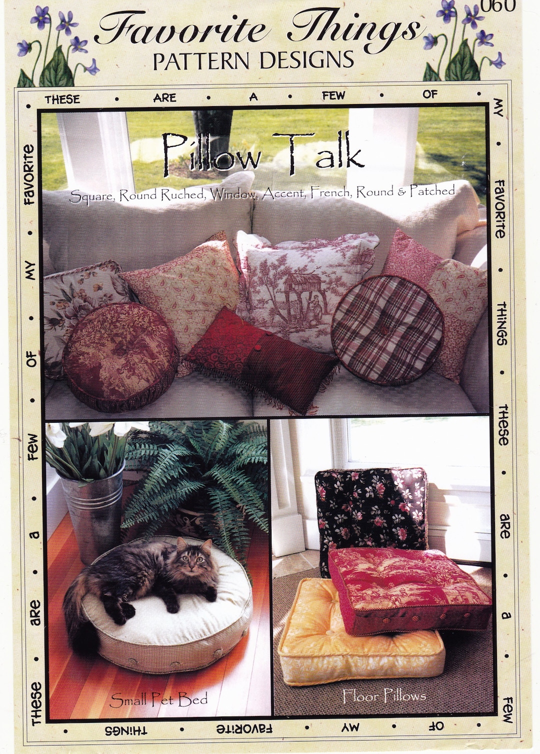 Pillow Talk Sewing Pattern - Etsy