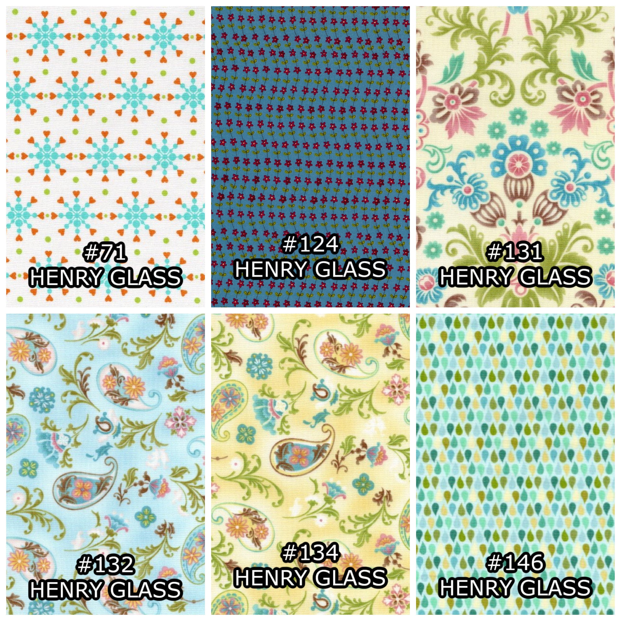 Fat Quarters With Shades of Teal & Turquoise Prints - Etsy