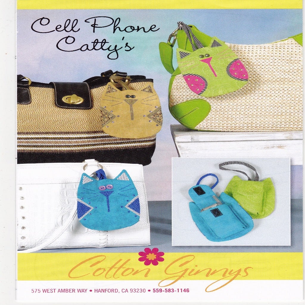 Cell Phone Catty's Sewing Pattern - Etsy