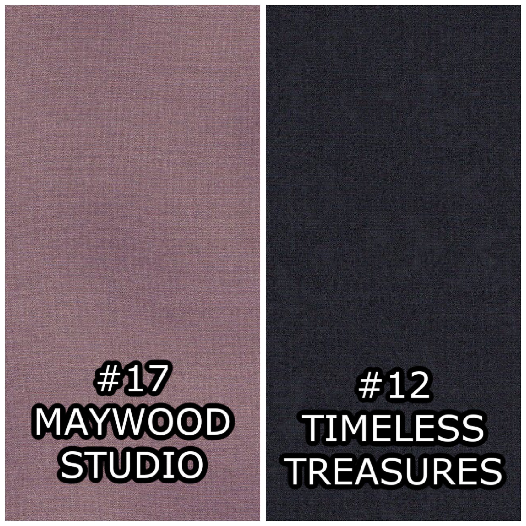Fat Quarters With Solid Colored Fabrics - Etsy