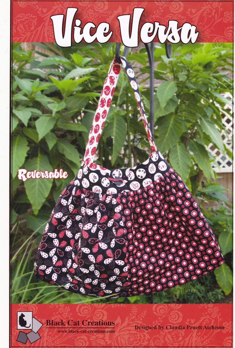 The Vice Versa Purse Sewing Pattern - Etsy