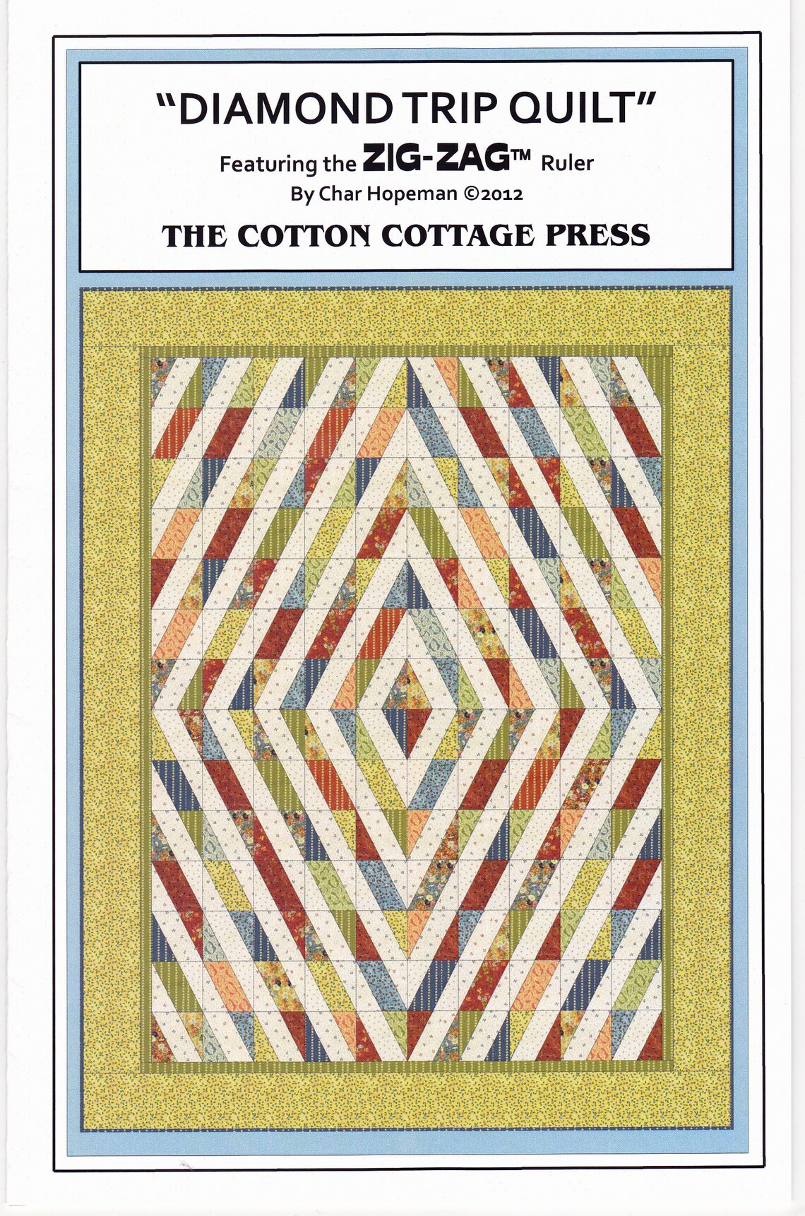 Diamond Trip Quilt Pattern - Etsy