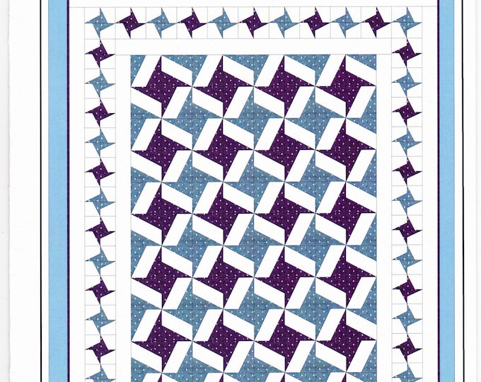 The Pinwheel Parade Quilt Pattern - Etsy