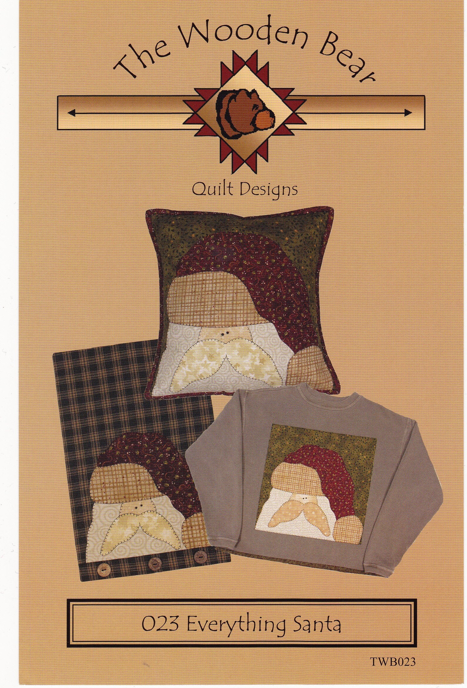 Everything Santa Applique' Pattern - Etsy