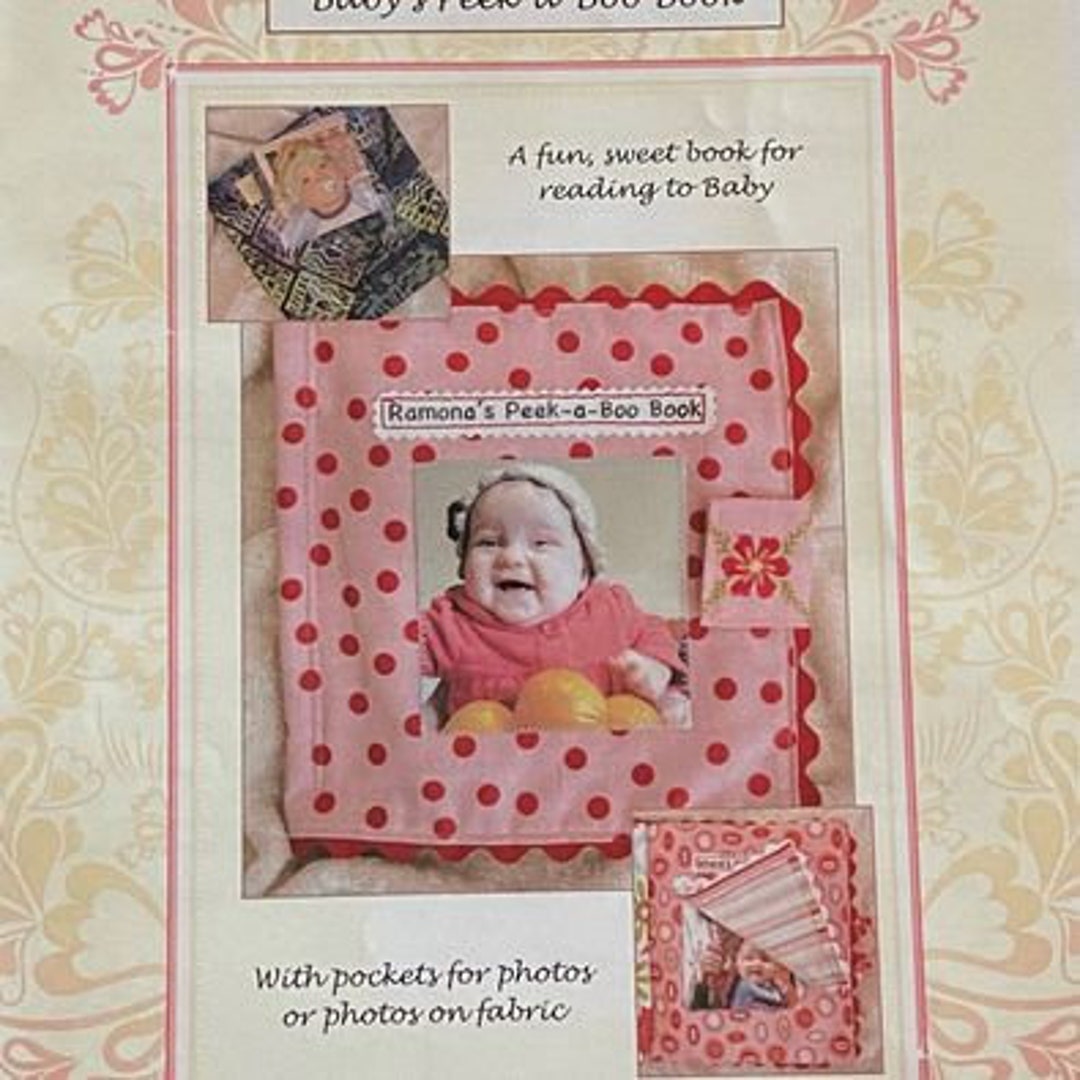 Baby's Peek-a-boo Book Sewing Pattern - Etsy