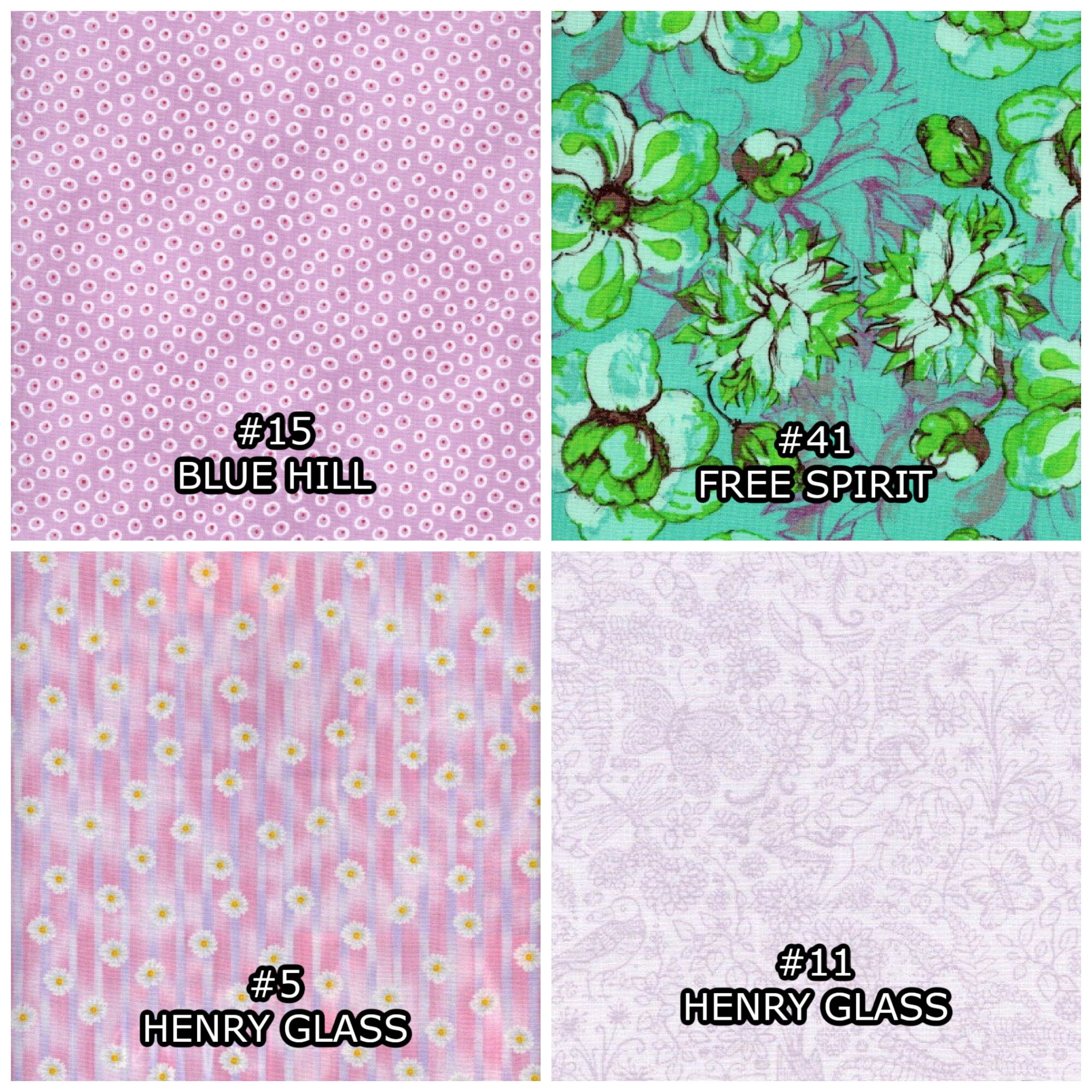 Fat Quarters With Shades of Purple, Lilac and Mauve Prints - Etsy