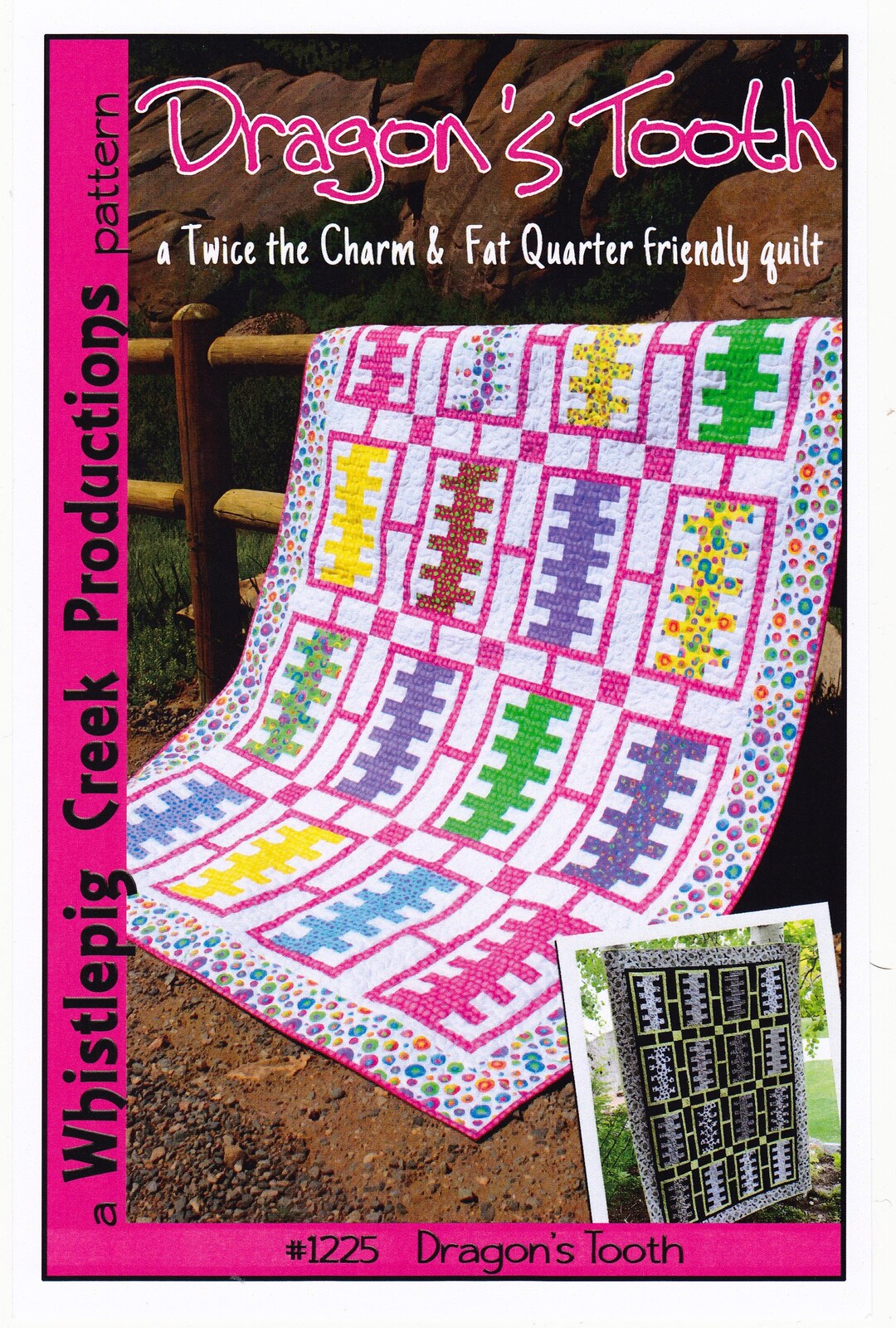 Dragon's Tooth Quilt Pattern - Etsy