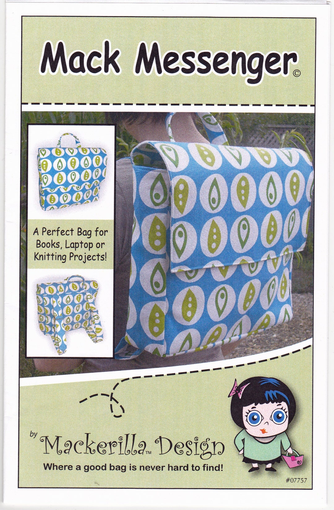 The Mack Messenger Bag Sewing Pattern - Etsy