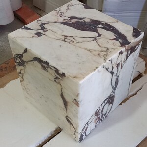 Calacatta Viola Marble Side Table End Table Italian Marble - Etsy