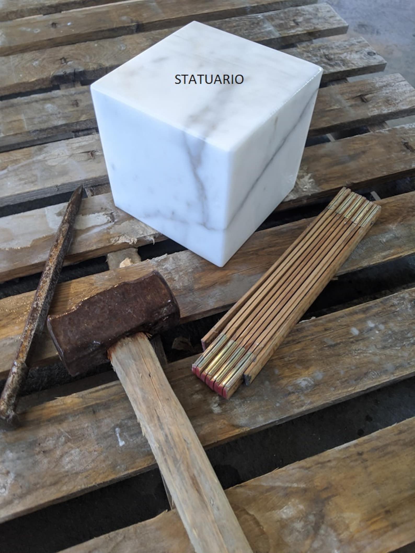 Bloques de mármol para esculpir mármol italiano - Etsy España