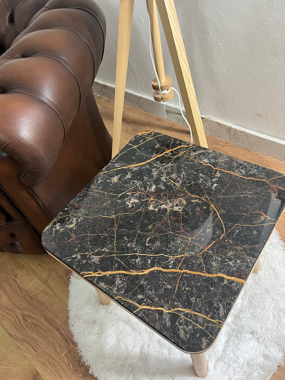 Port Laurent Side Table, Lisabo Ikea Hack - Etsy