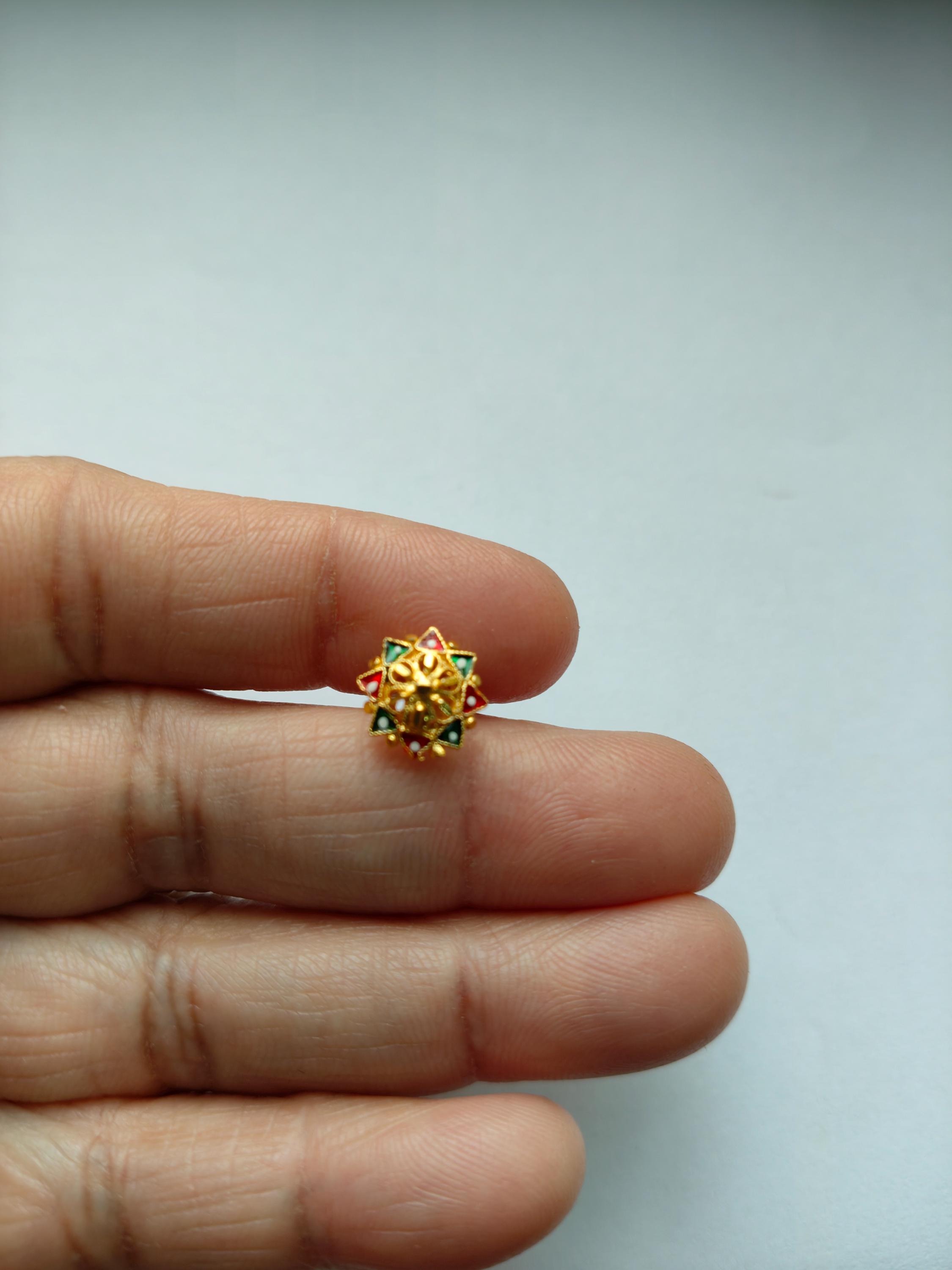 Meenakari nose pin store