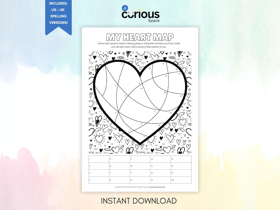 Loss, Bereavement and Grief Memories Worksheets Teens and Children: My ...