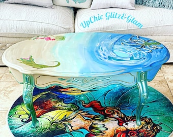 Mermaid Coffee Table | Etsy