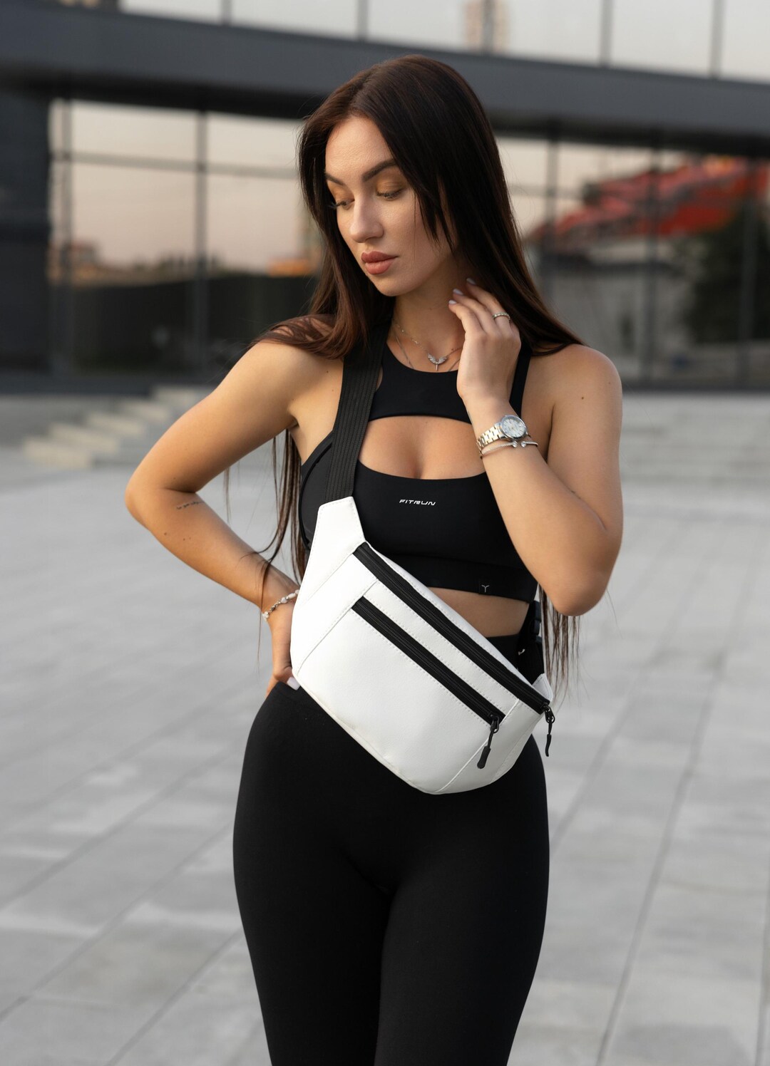 Personalized Hip Bag and Fanny Pack, Handmade Cross Body Purse With ...