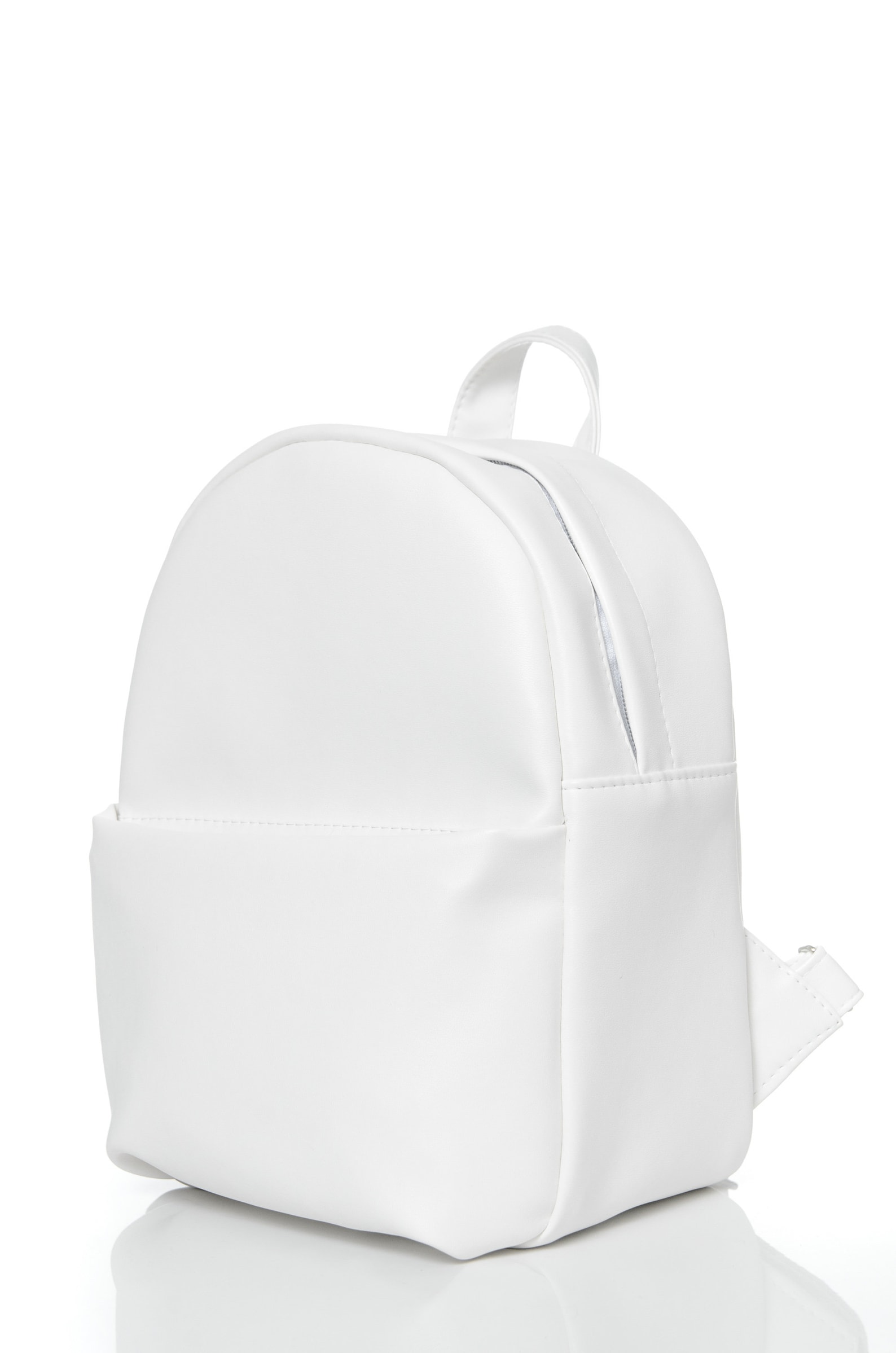 Eco Leather Backpack Women Sasmbag,women Backpack,white Backpack,white ...
