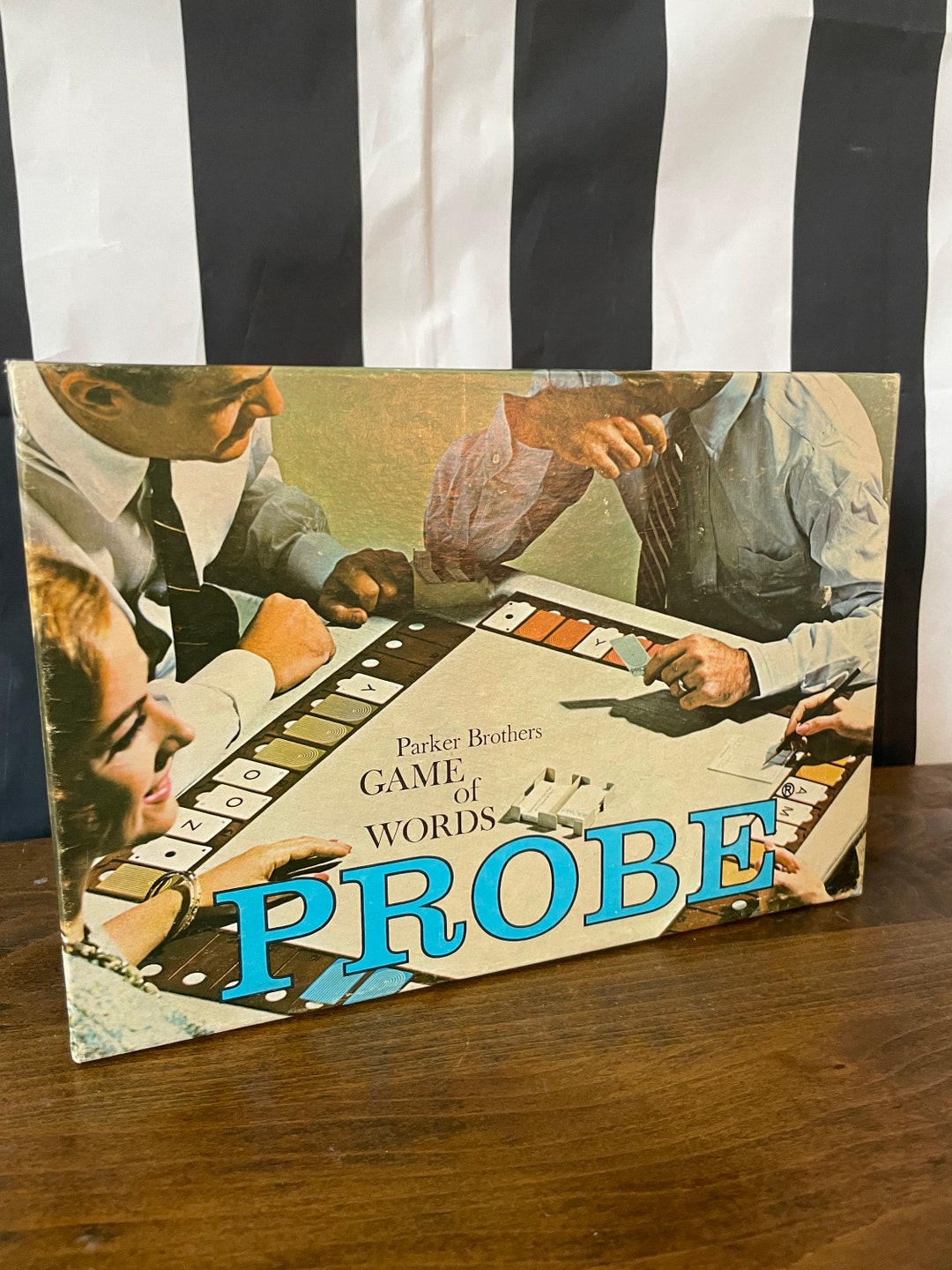 Vintage Parker Brothers Game of Words Probe Board Game - Etsy