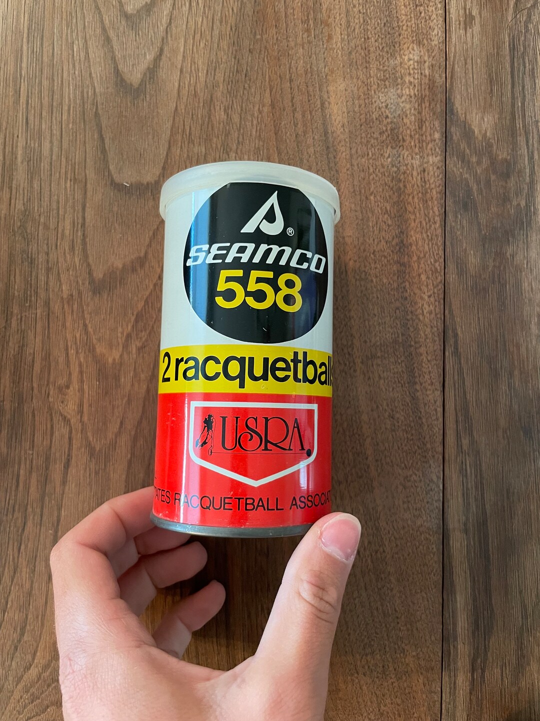 Vintage Seamco Racquetballs USRA 558 Tin With Balls - Etsy