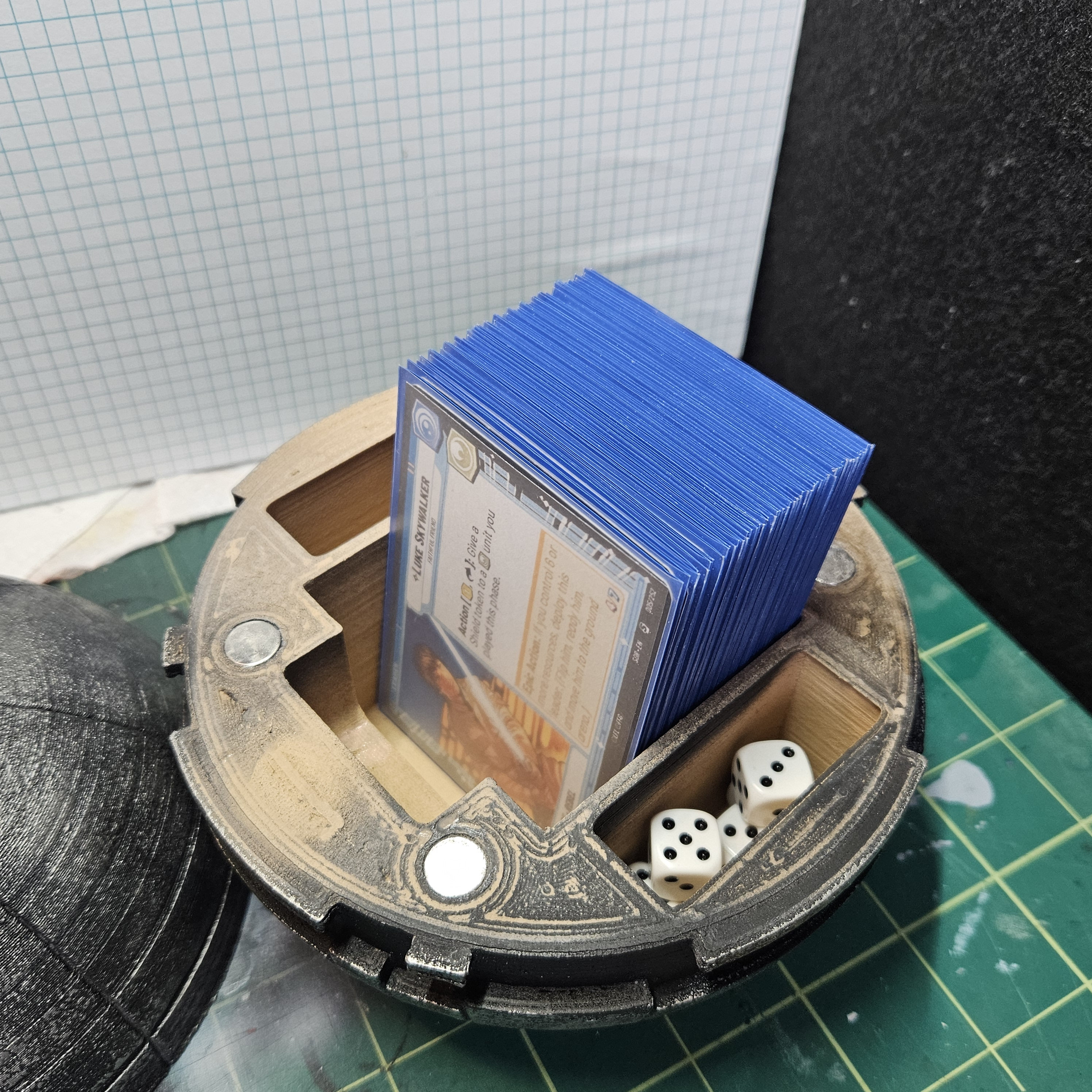 Thermal Detonator Deck Box Ideal for Unlimited or Legion Etc, STL Files ...