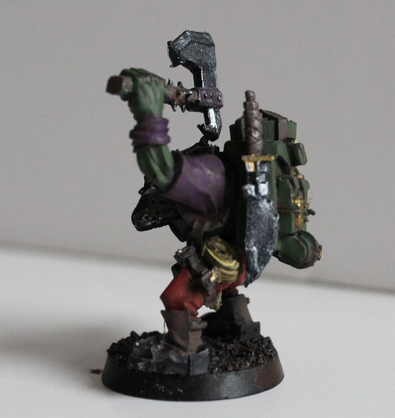 Ork Commandos With Gas Mask, Axe and Bolter Warhammer 40000 - Etsy