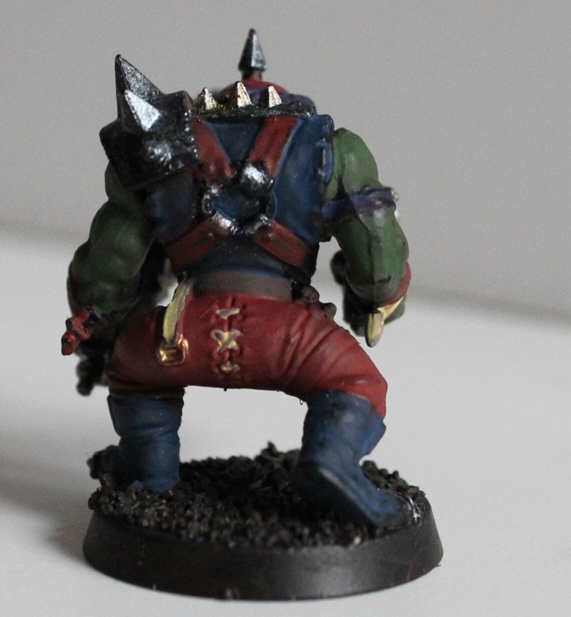 Miniature of an Ork With Bolter for Warhammer 40000 - Etsy Hong Kong