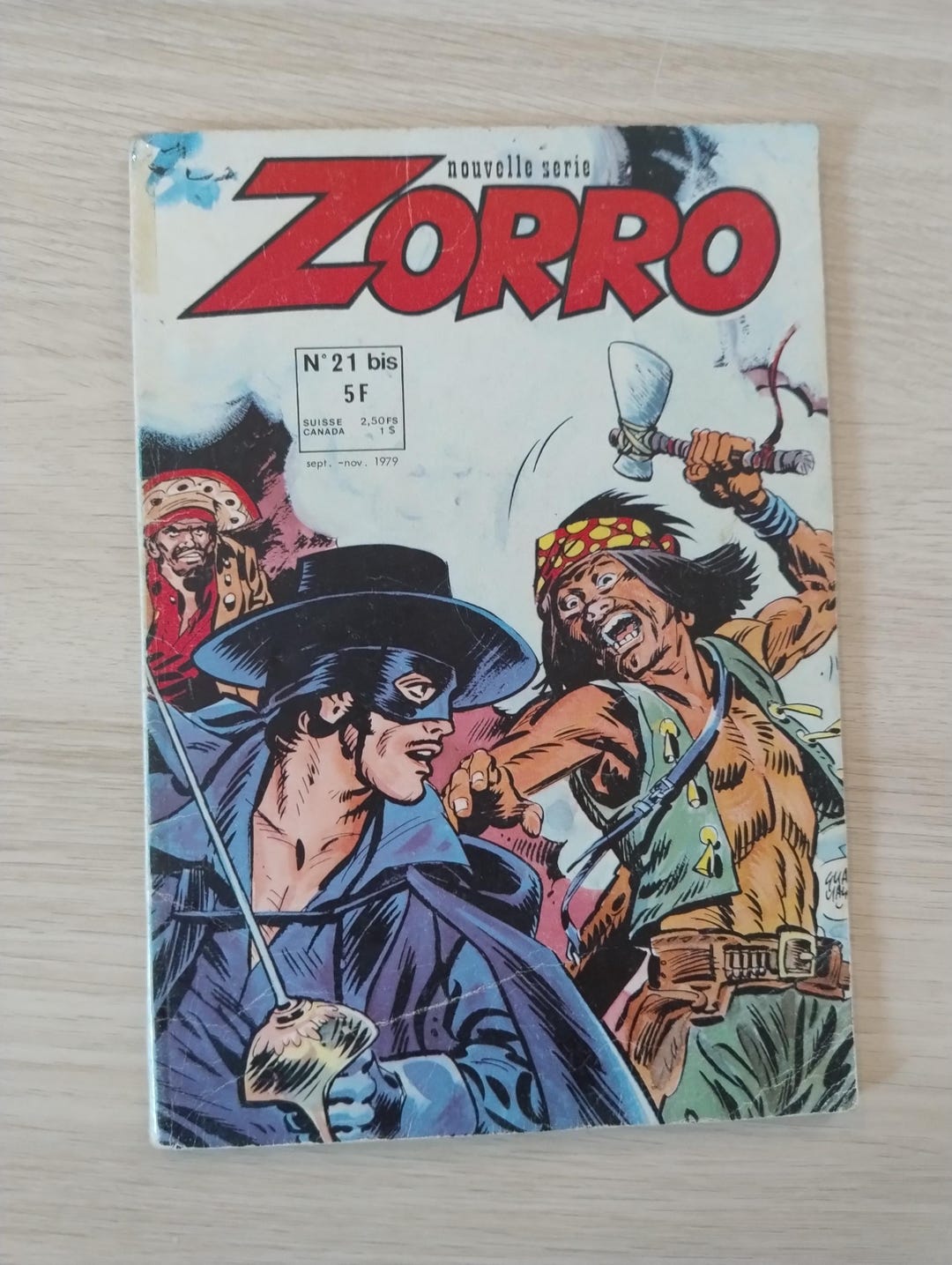 Comics - French Comic Strip - Comics - New Zorro Series - Issue 21bis ...