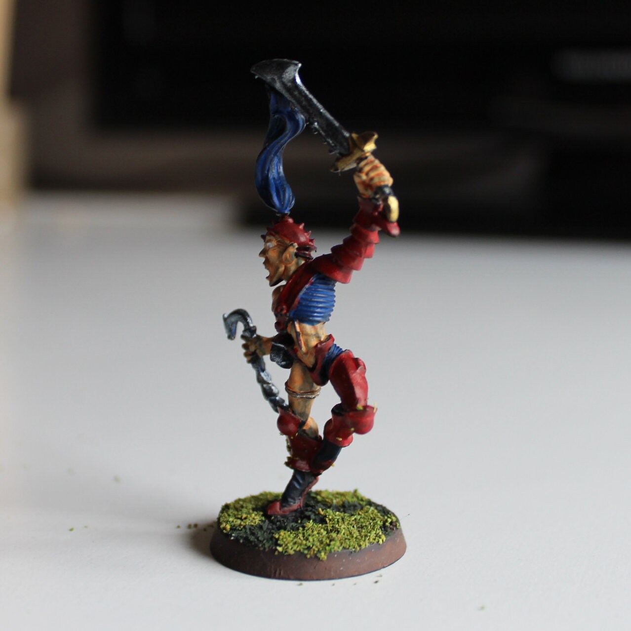 Figure of Darth Eldar Wych Falchion Razor 1 From the Warhammer 40000 ...