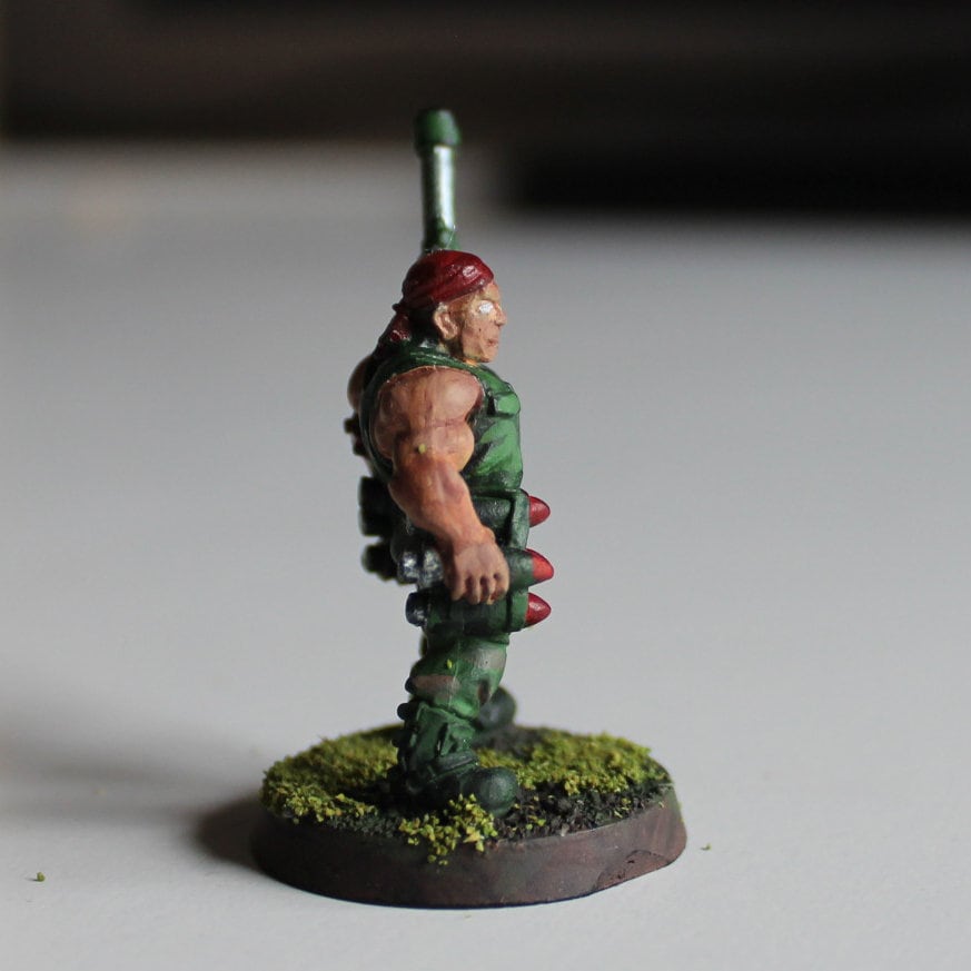 Jungle Fighter Minigun 28mm 32mm Cyberpunk Fallout Imperial Guard ...