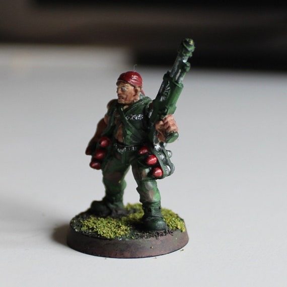 Jungle Fighter Minigun 28mm 32mm Cyberpunk Fallout Imperial Guard ...