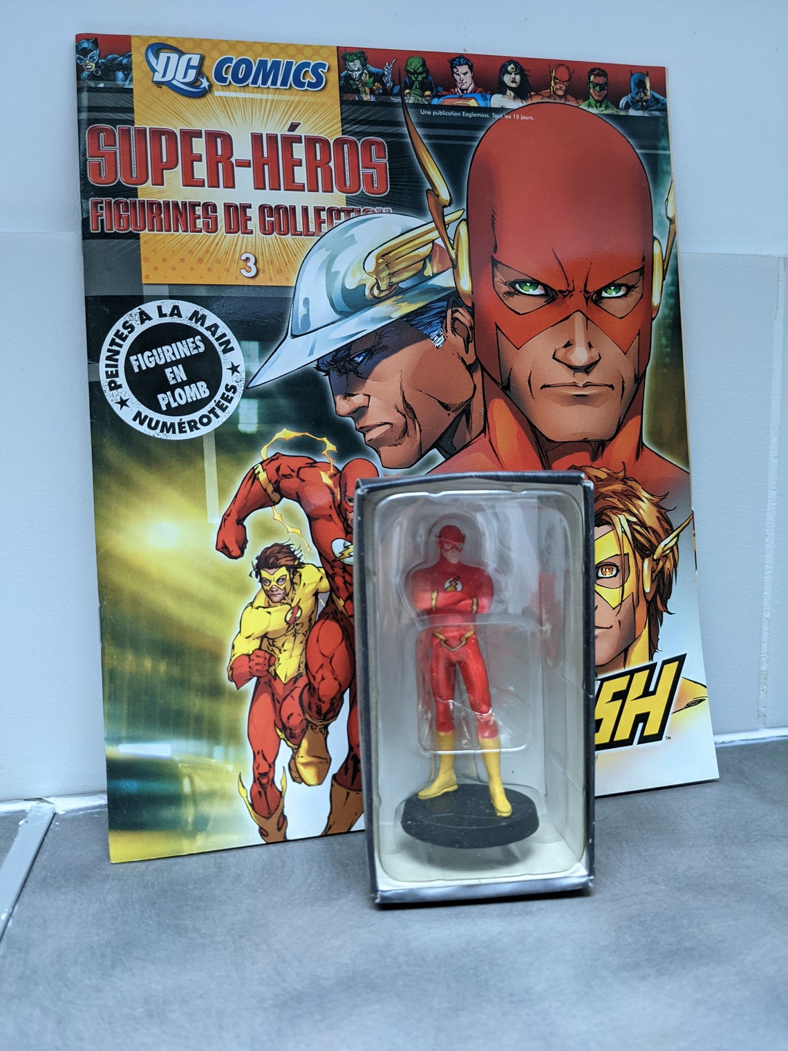 Flash miniature DC Comics édition sous blister (avec carton + plastique ...