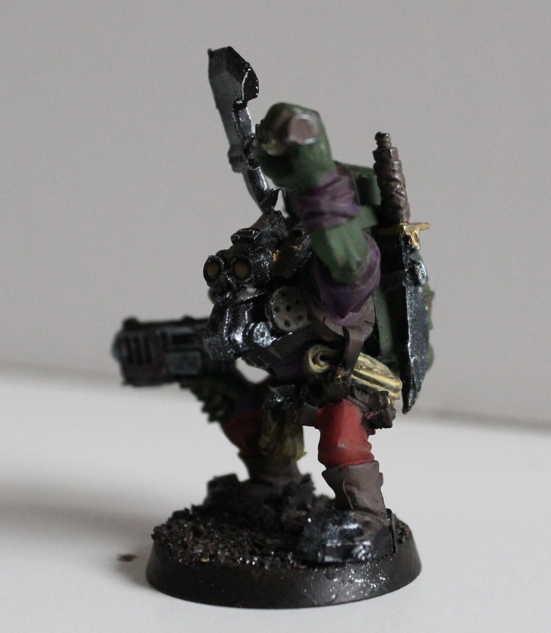 Ork Commandos With Gas Mask, Axe and Bolter Warhammer 40000 - Etsy