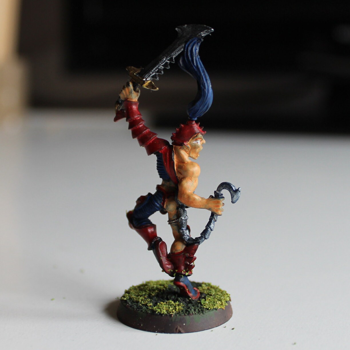 Figure of Darth Eldar Wych Falchion Razor 1 From the Warhammer 40000 ...